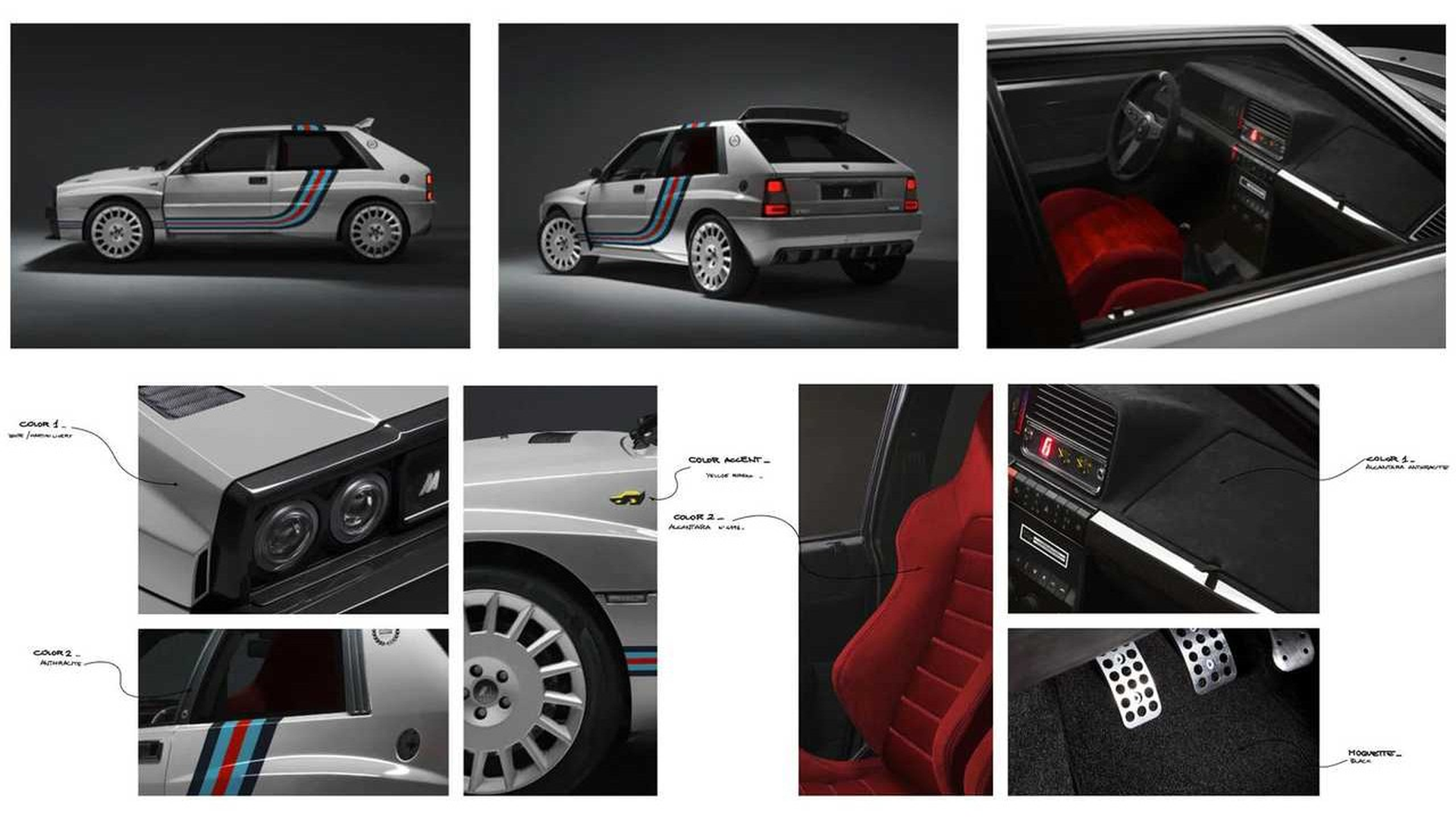 Delta Futurista: la serie speciale con i colori Martini Racing - Autoblog