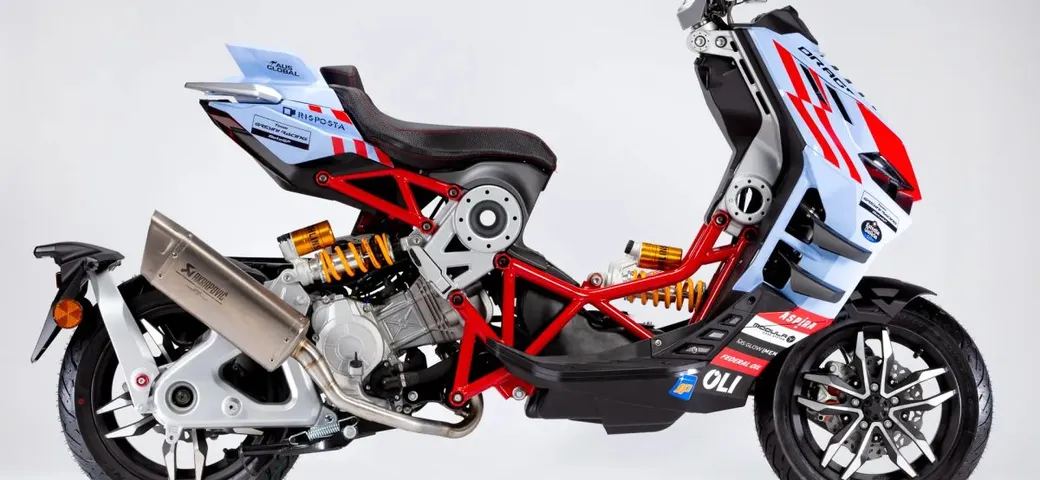 Primo sguardo all'Italjet Dragster Gresini Racing MotoGP Replica ...