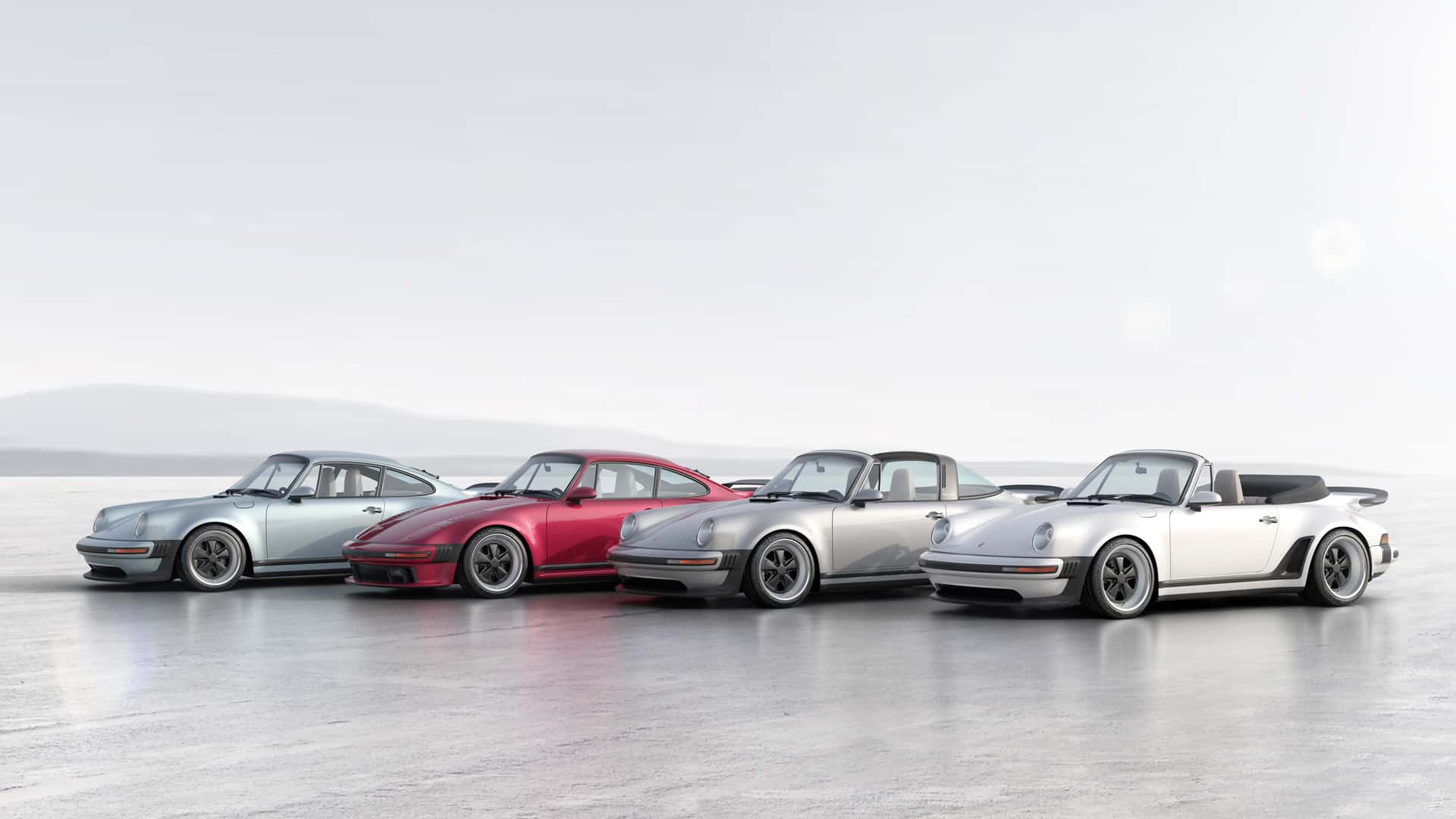 Porsche 911 Turbo: il restomod Singer celebra 50 anni di storia con ...