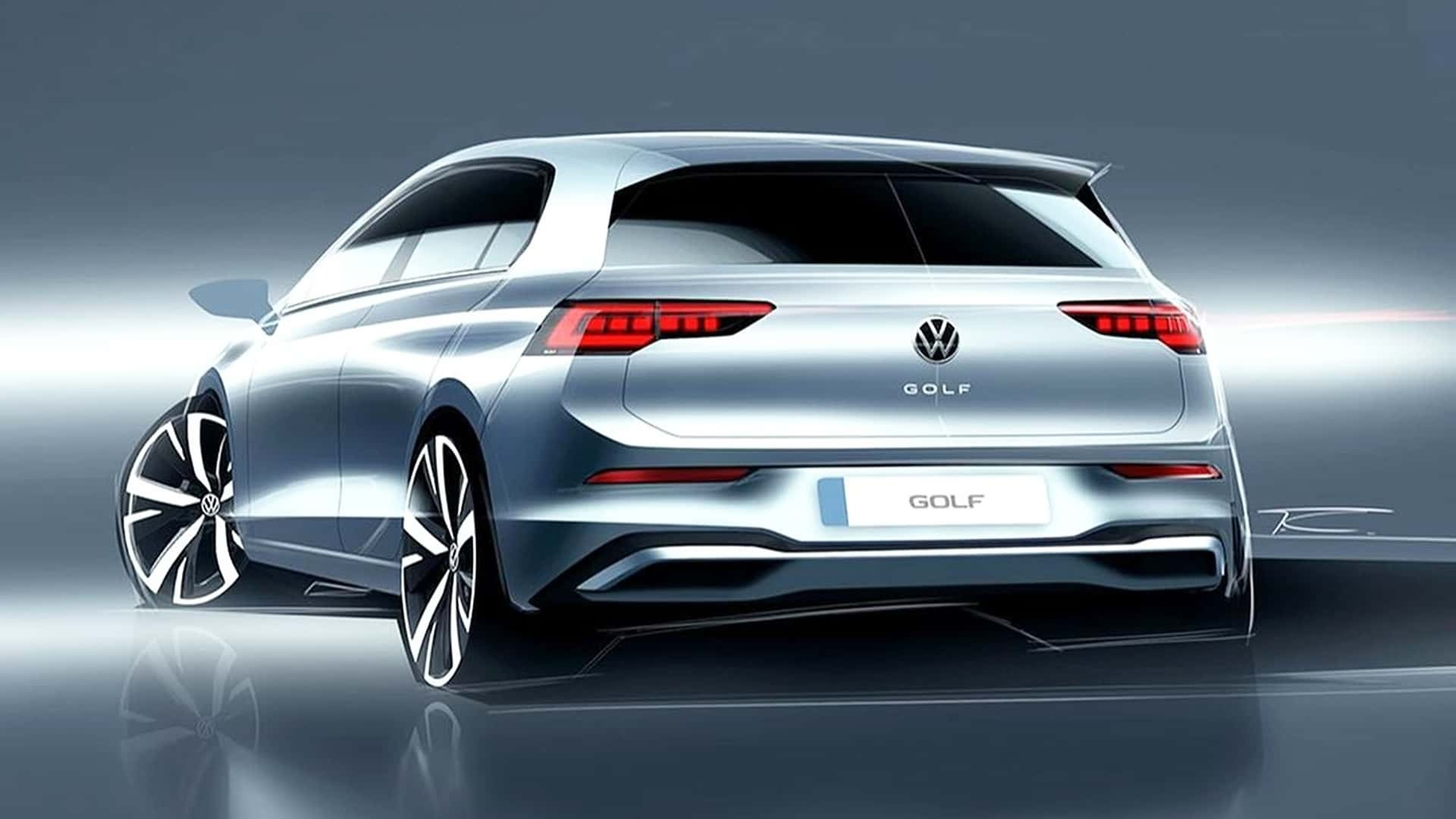 Volkswagen Golf Restyling: alcuni bozzetti anticipano le sue linee ...