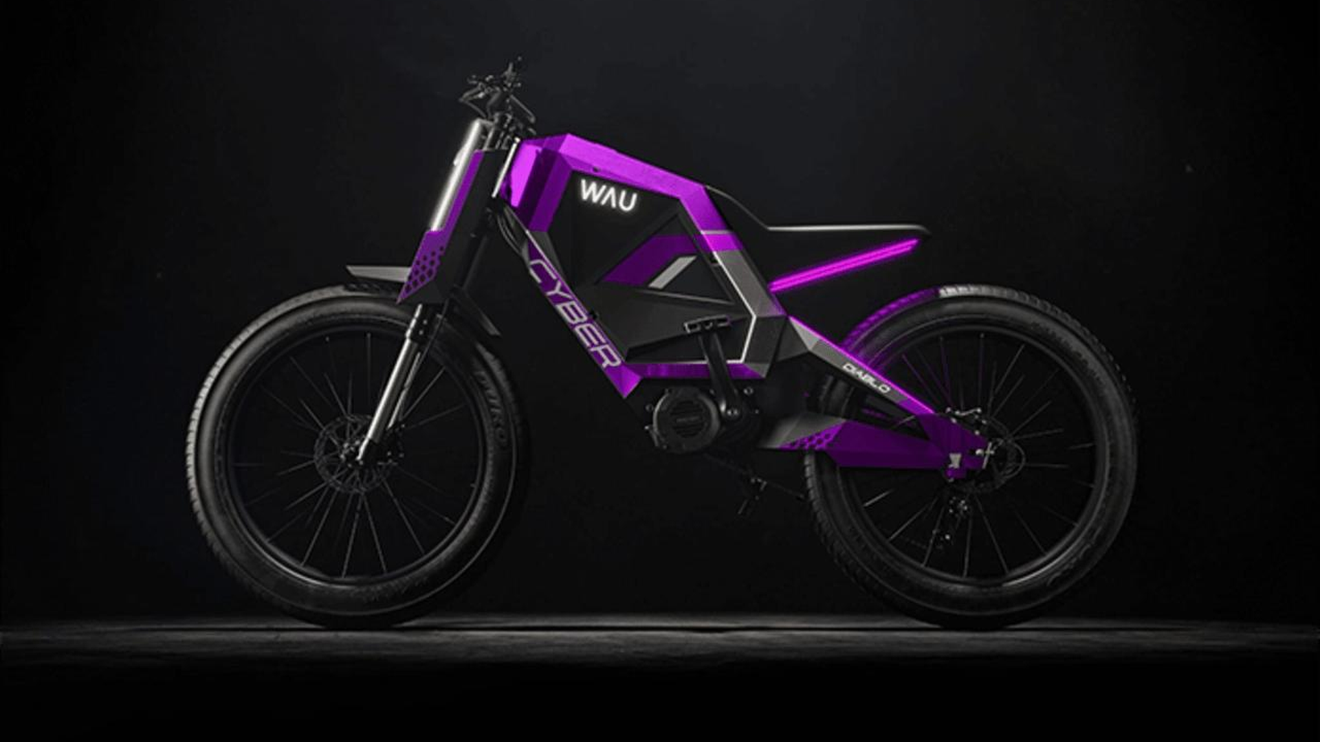 WAU Cyber: ecco la nuova e-bike futuristica ispirata al mondo cyberpunk [FOTO e VIDEO]
