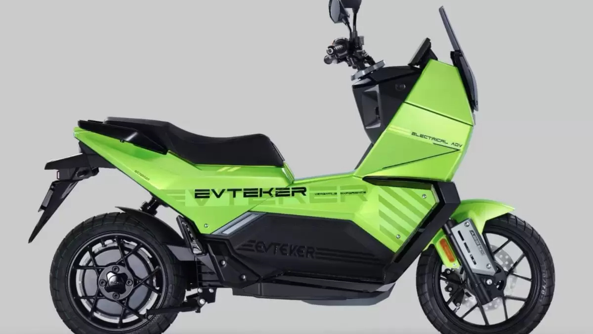 Evteker 01: scooter elettrico ispirato al rally con autonomia 210 km